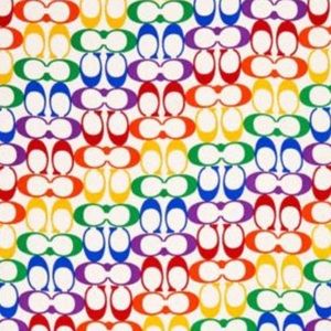 Coach | Accessories | Coach Pride Rainbow Scarf Bandana Nwt | Poshmark